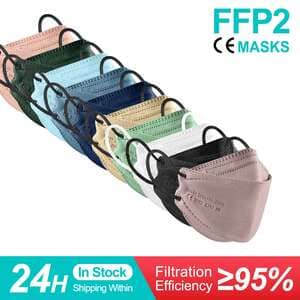 Ffp2 mask kn95 сертифіковані маски ffp2 схвалена маска spain filter resuable fish masque fpp2 ...