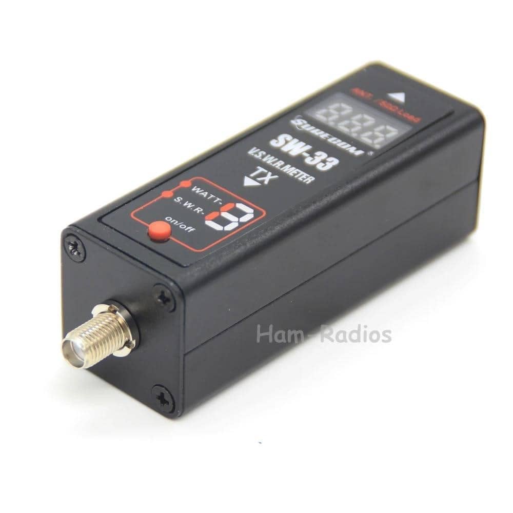 SURECOM SW-33 Міні вимірювач потужності та КСВ VHF/UHF 100 МГц ~ 520 ...