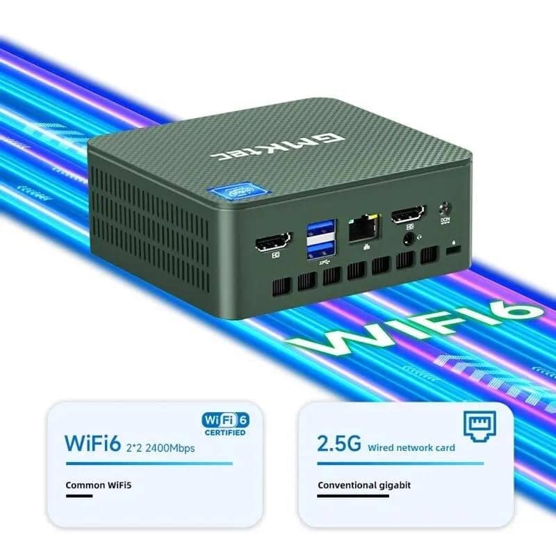 GMKtec G3 Mini PC Alder Lake N100 Windows 11 Pro Intel 12th DDR4 8GB ...