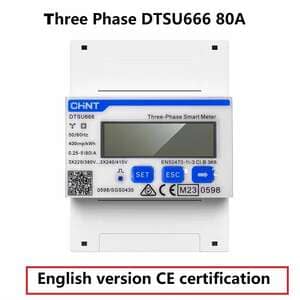 CHINT DDSU666 DTSU666 Багатофункціональний вимірювач потужності Програмований V,A,W,KWH,VAR ...